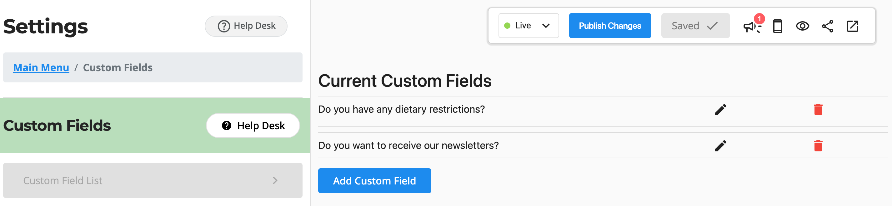 Adding custom checkout fields